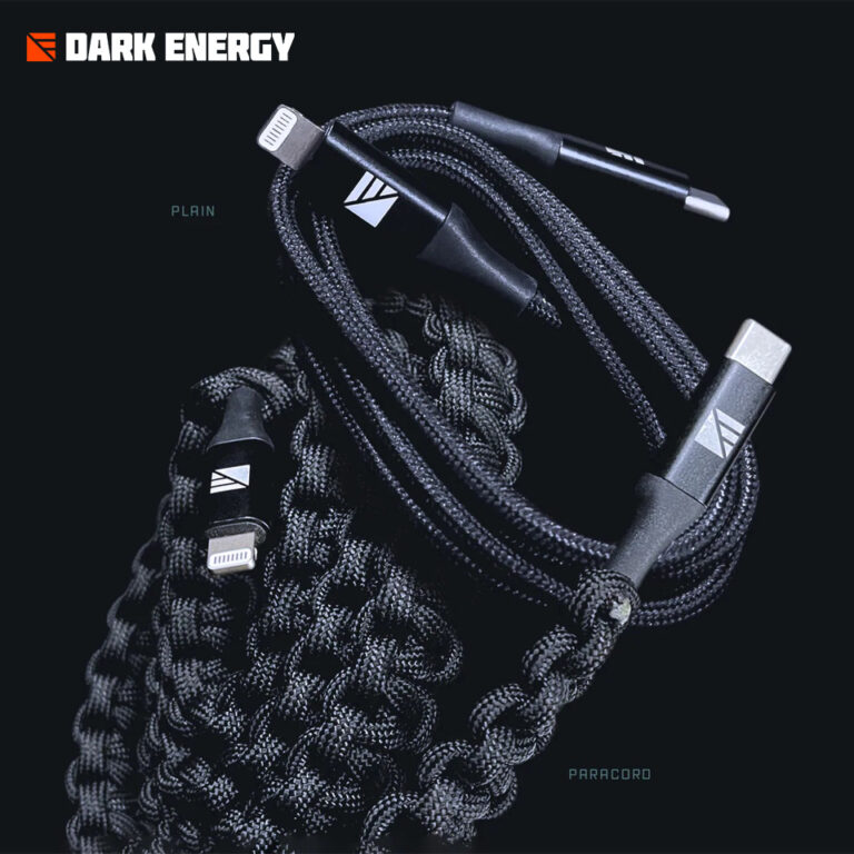 Lightning to USB-C, 3 ft, Cable Paracord Wrapped | 七洋交産株式会社 FRONTLINE